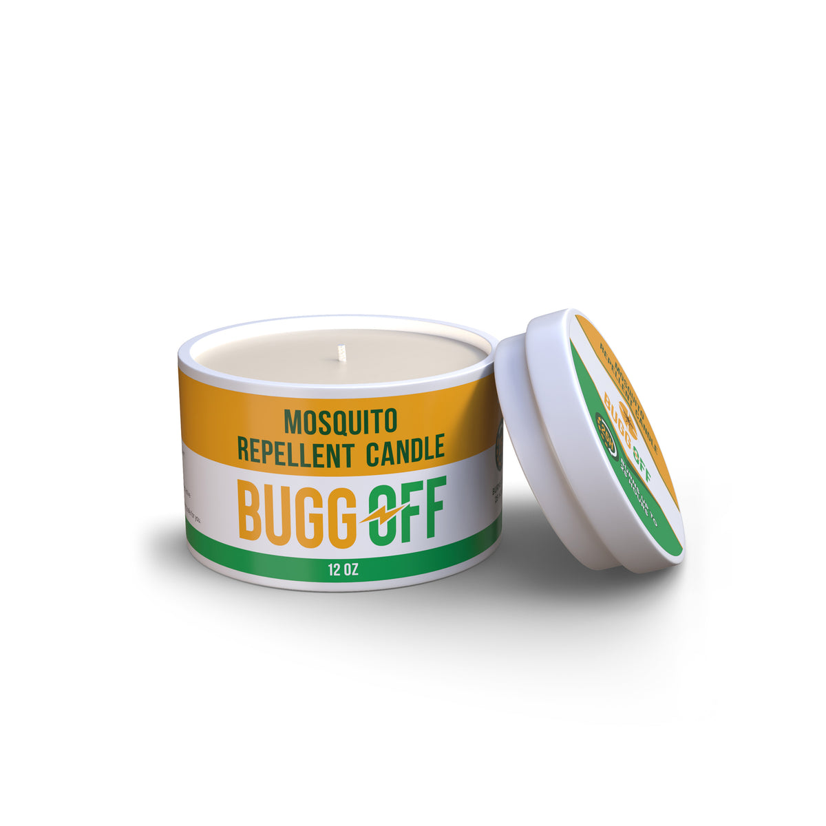 Citronella Mosquito Repellent Candle | Natural Outdoor Control – BUGGOFF